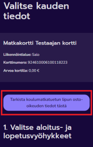 Koulumatkatukilippu - Waltti Solutions