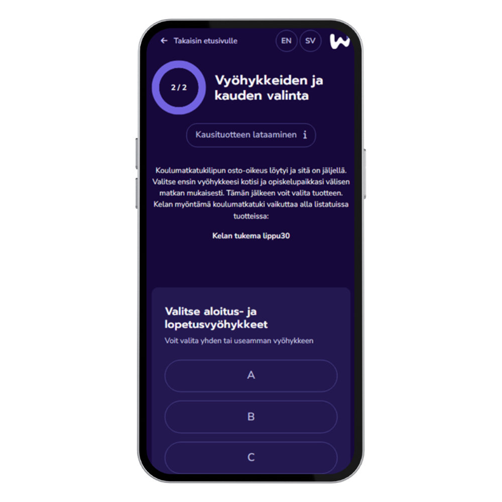 Koulumatkatukilippu - Waltti Solutions